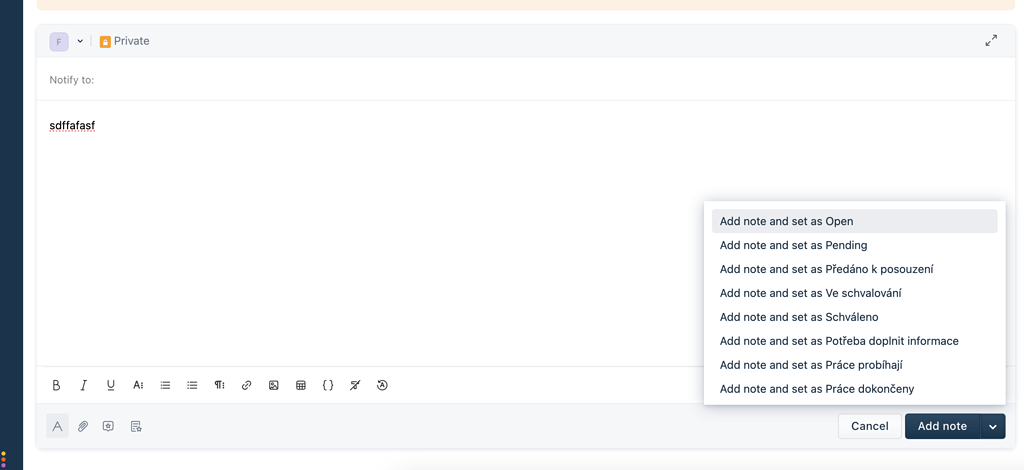 Add Note Limit States Customize X Workflows Freshworks Developer Community 