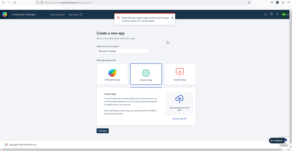 Freshservice Custom App Development App Platform Freshworks Developer Community