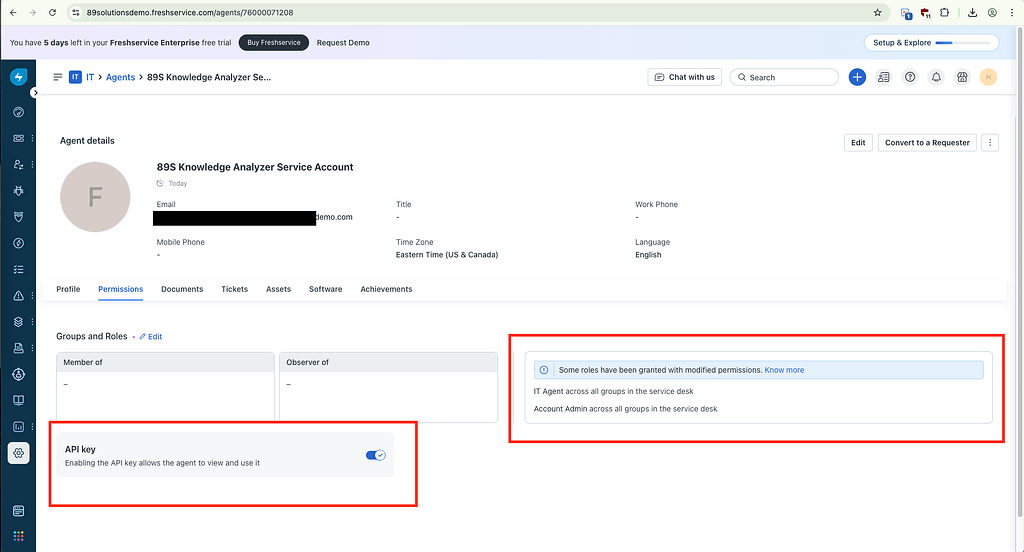 Freshservice REST API - 403 access_denied error for a new account ...