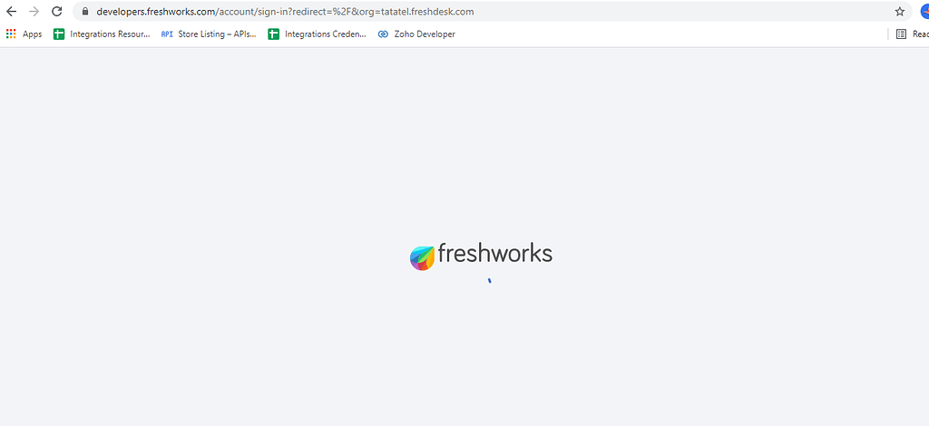 Error while login to Freshdesk Account - App Platform - Freshworks ...