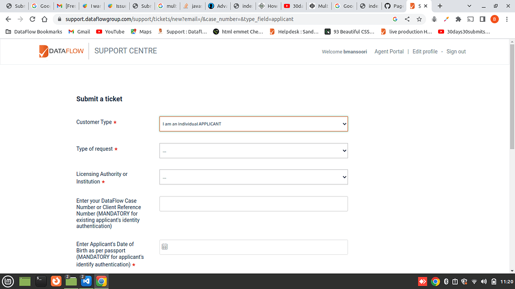 Issue in customizing submit a ticket page - Customize x Workflows - Freshworks Developer Community