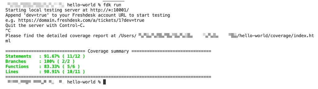Publish Freshworks apps with confidence assured by code coverage - FAQs ...