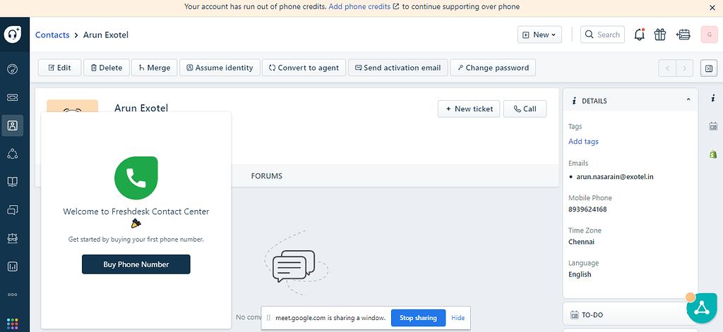 Disable freshcaller from freshdesk - App Platform - Freshworks Developer Community