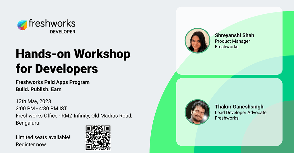 Meetup in Bangalore - Join our Hands-on workshop for developers! - Connect - Freshworks ...
