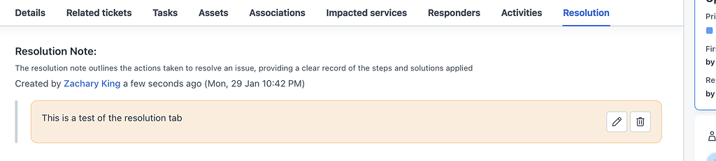 Access to create, read, update, or delete of data in Freshservice Resolution Tab - Ideas ...