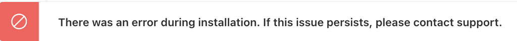 Unable To Install The Custom App App Platform Freshworks Developer Community