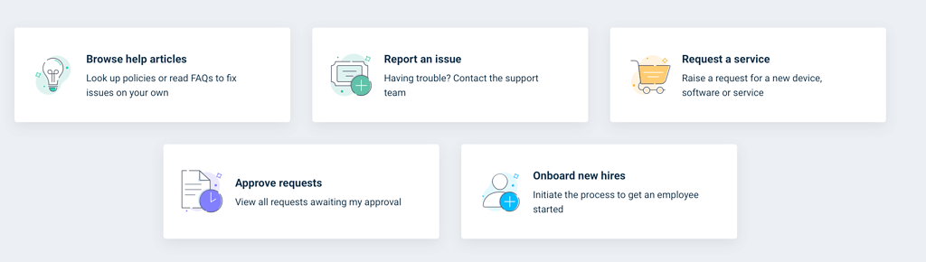 Customise homepage - FreshService portal - Customize x Workflows - Freshworks Developer Community